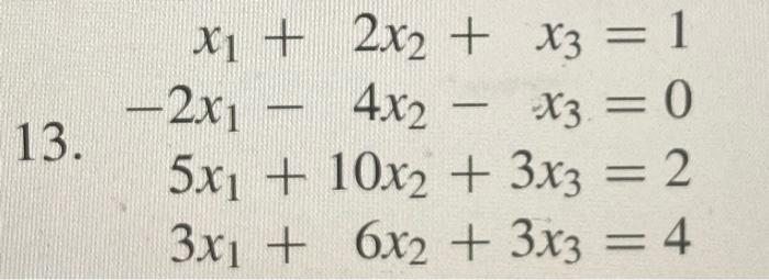 Solved Linear Algebra problem. Determine whether the given | Chegg.com