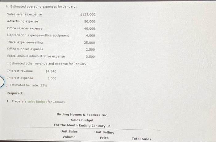 Solved 7. Prepare a selling and administrative expenses | Chegg.com