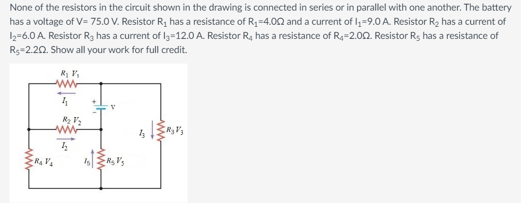 Solved None of the resistors in the circuit shown in the | Chegg.com