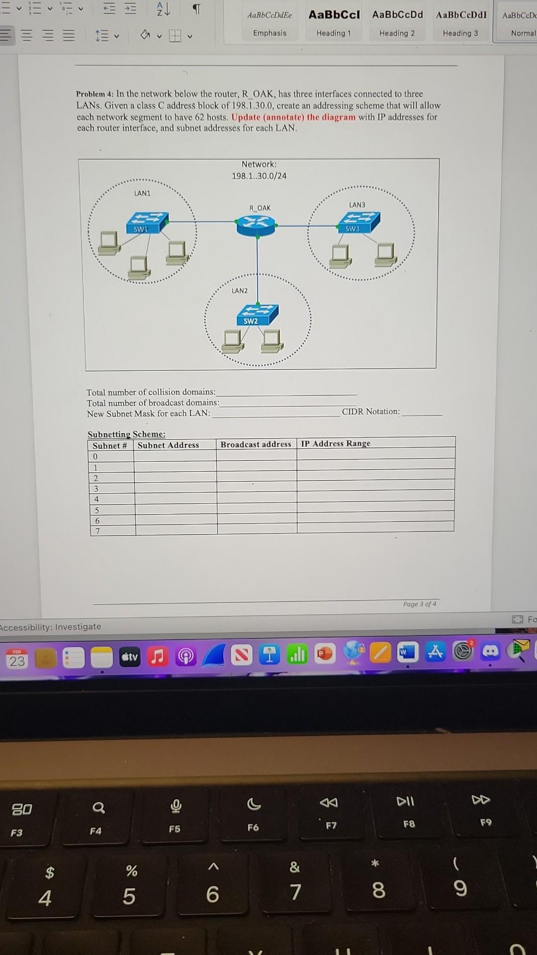 Solved Total number of collision domains: Total number of | Chegg.com