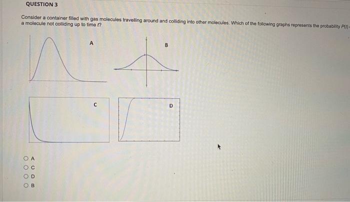 Solved Consider a container filed with gas molecules | Chegg.com