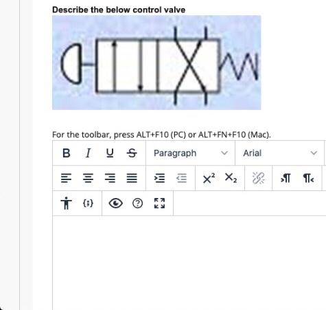 Solved For the toolbar, press ALT+F10(PC) or | Chegg.com
