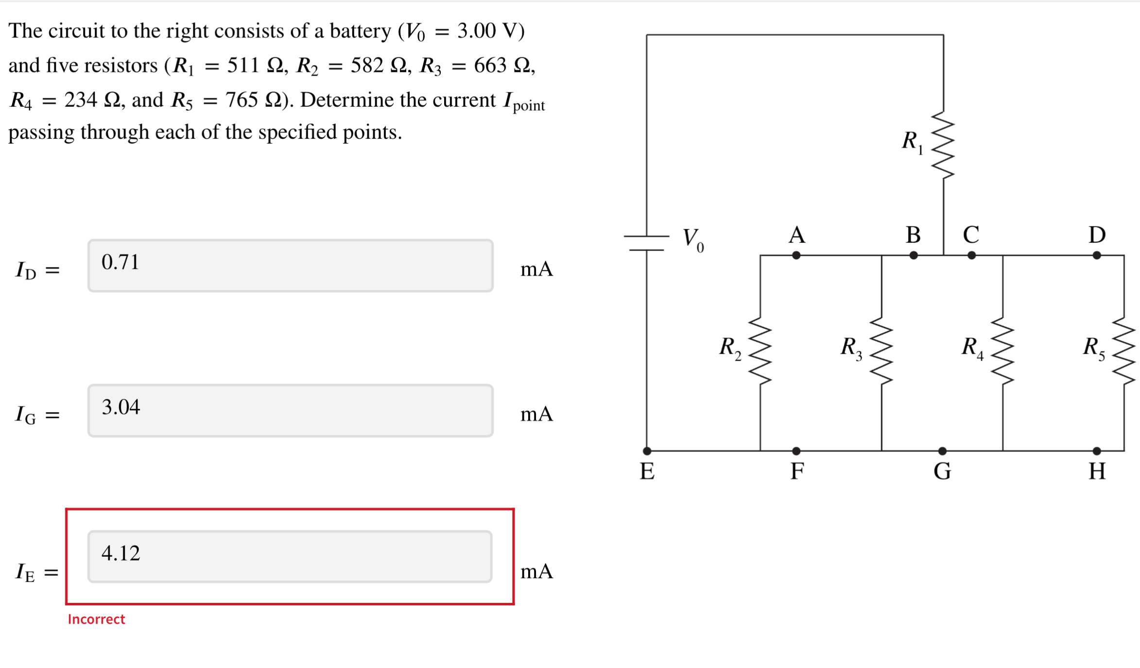 Solved The circuit to the right consists of a battery | Chegg.com