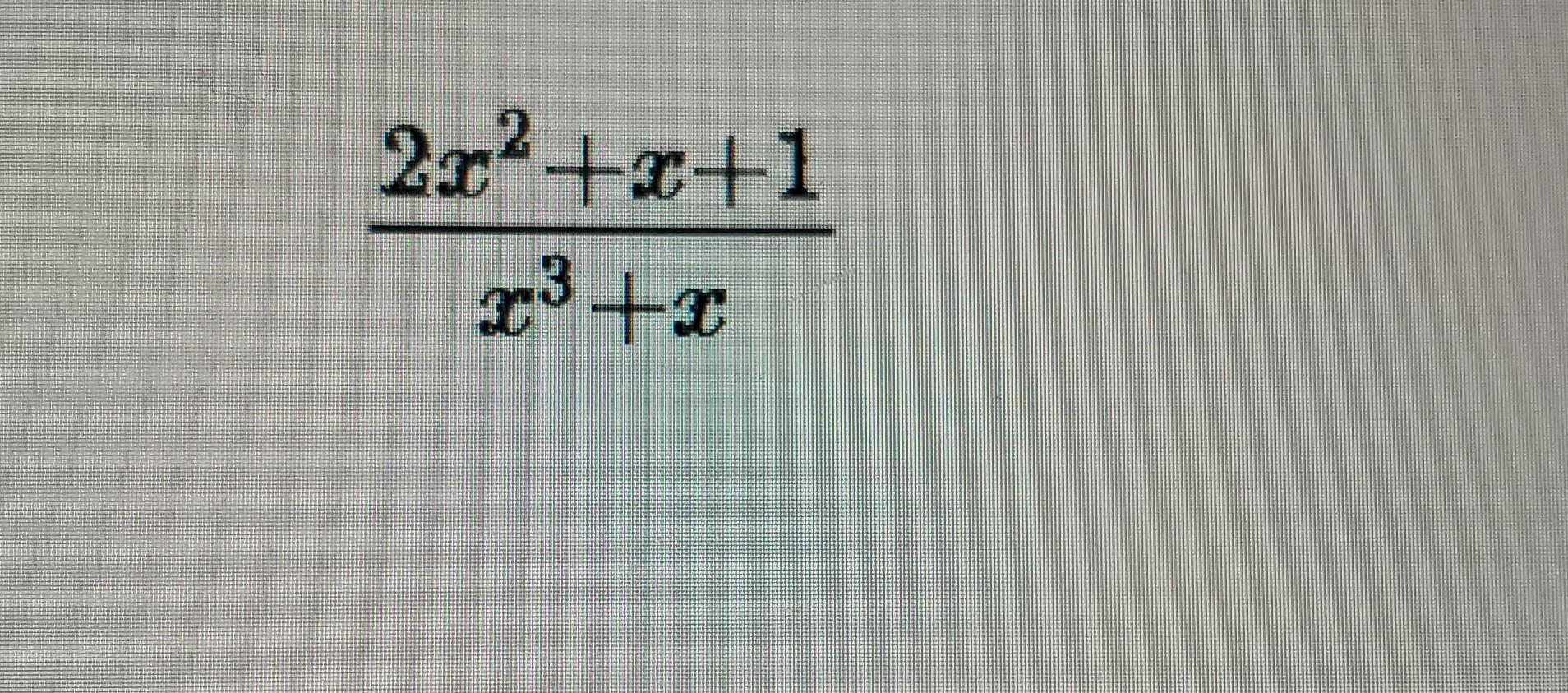 Solved express the following rational function as a sum of | Chegg.com