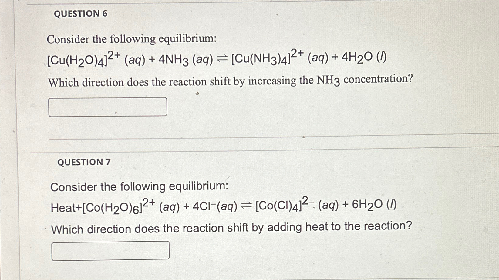 Solved QUESTION 6Consider the following | Chegg.com