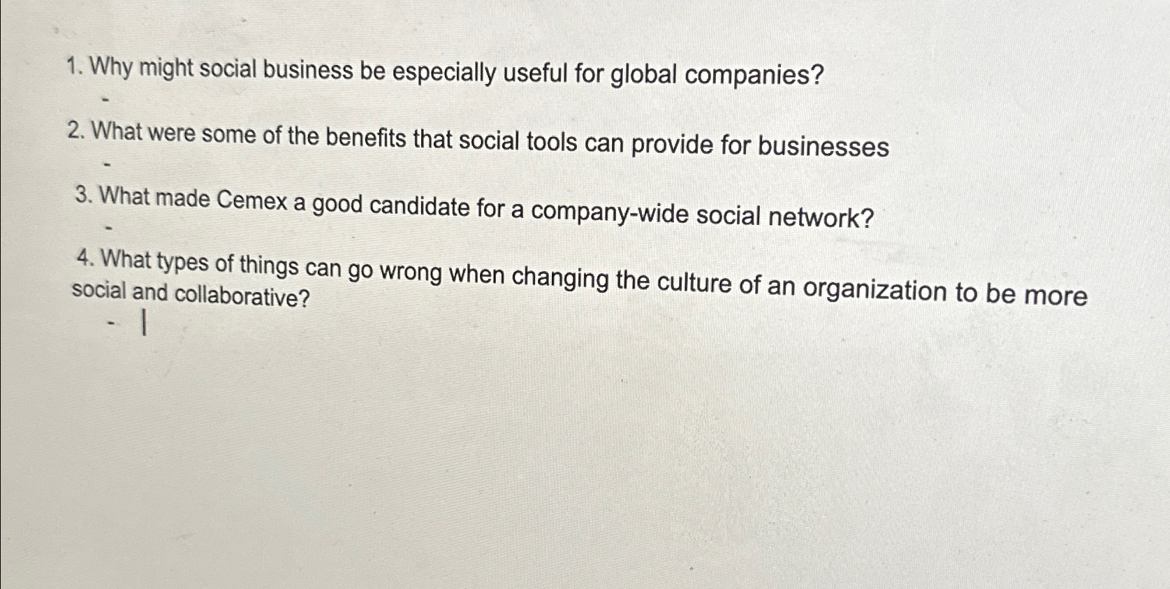 Solved Why might social business be especially useful for | Chegg.com Solved Why might social business be especially useful for | Chegg.com