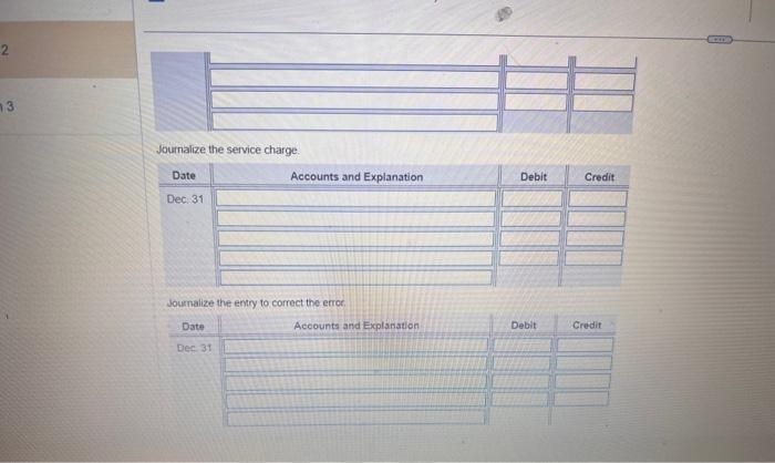 Solved amber bank statement.) nk reconciliation of Buffu_ | Chegg.com