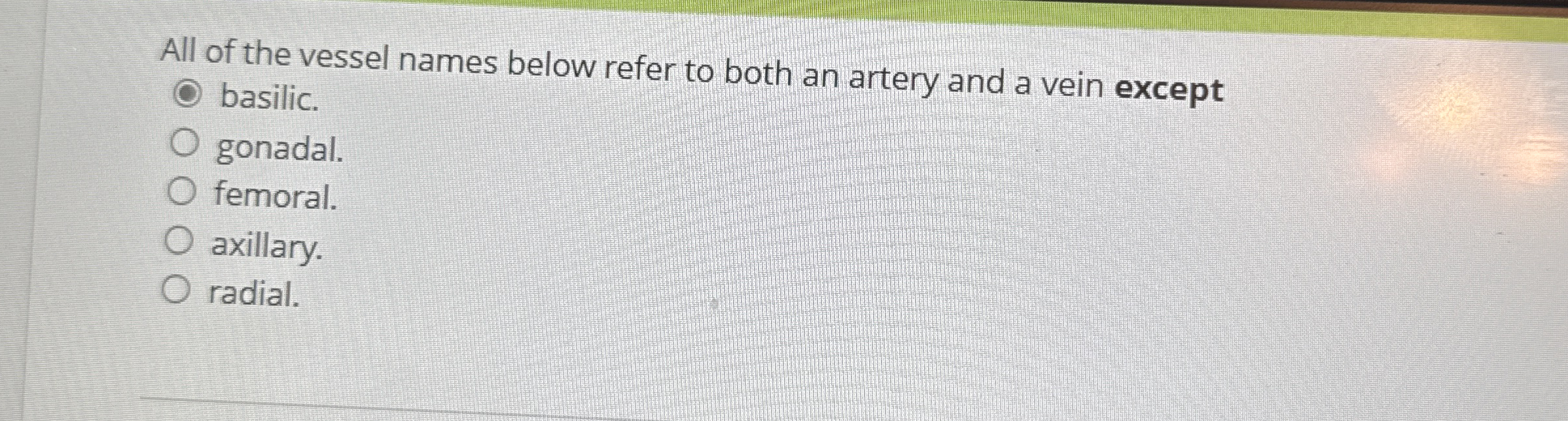 Solved All of the vessel names below refer to both an artery | Chegg.com