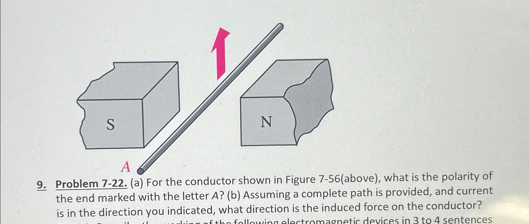 Solved Problem 7-22. (a) ﻿For the conductor shown in Figure | Chegg.com