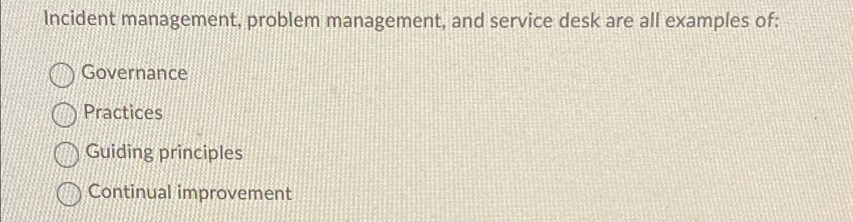 Solved Incident management, problem management, and service | Chegg.com