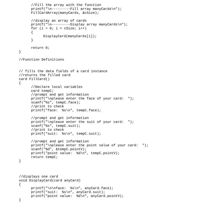 Solved Intro To Programming In C Program 8 Smaller Program