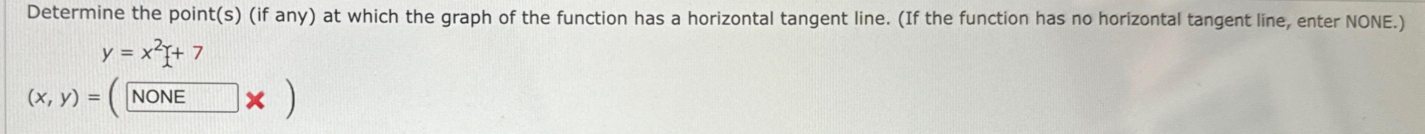 Solved Determine the point(s) (if any) ﻿at which the graph | Chegg.com