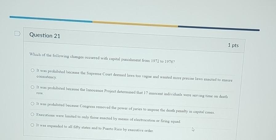 Solved Question 211 ﻿ptsWhich of the following changes | Chegg.com