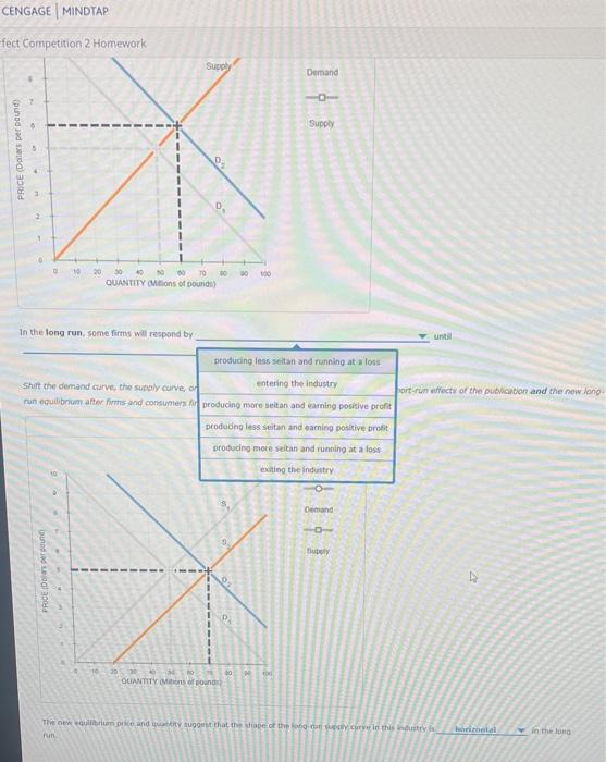 Solved 4. Short-run and long-run effects of a shift in | Chegg.com