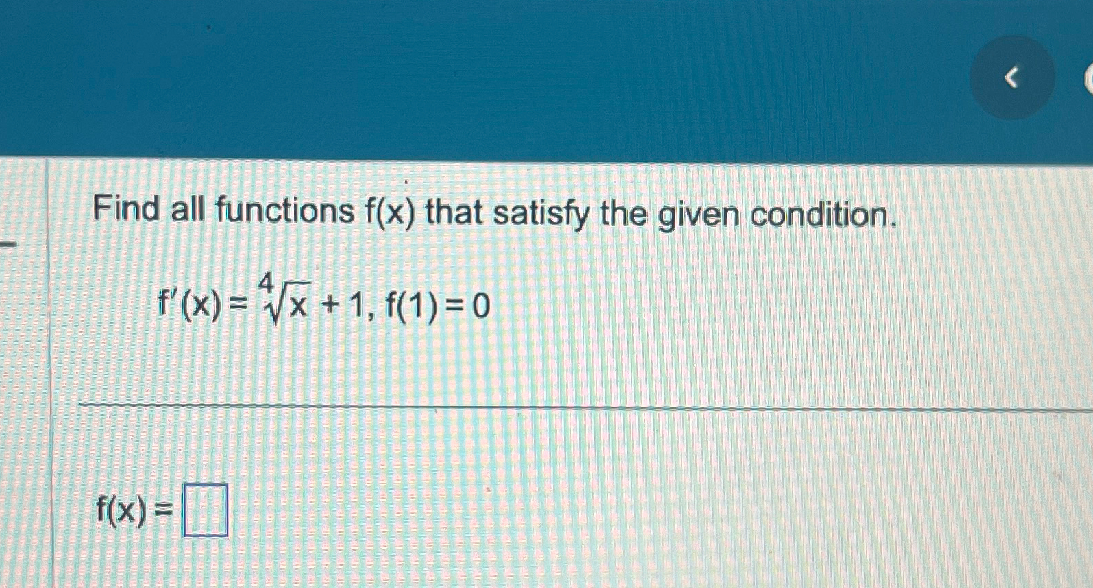 Solved Find all functions f(x) ﻿that satisfy the given | Chegg.com