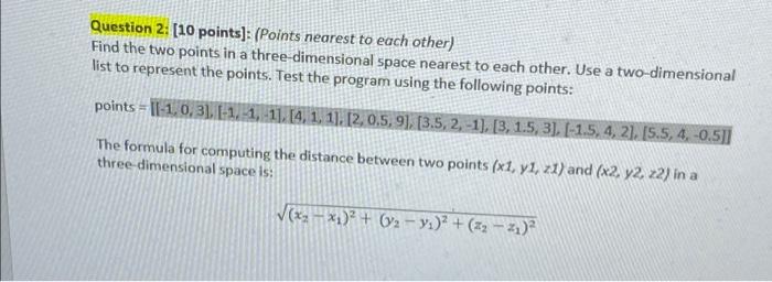 Solved Instructions: 1. Make sure you put your name and | Chegg.com