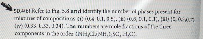 Solved 5D.4(b) Refer to Fig. 5.8 and identify the number of | Chegg.com