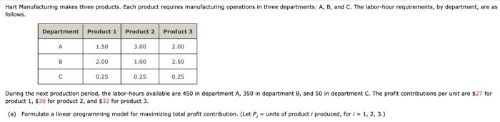 Solved During the next production period, the labor-hours | Chegg.com