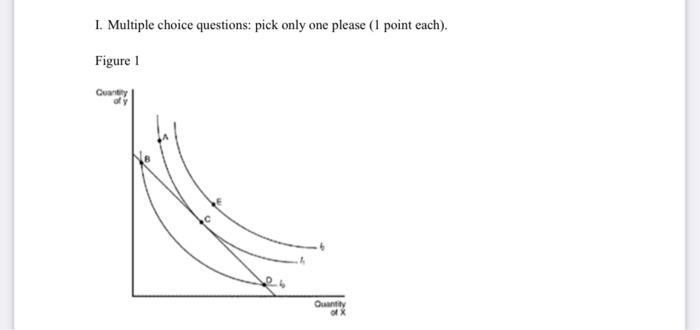 Solved 1. Multiple choice questions: pick only one please (1 | Chegg.com