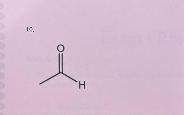 Solved Problems 6-10: Name the following structures 6. 7. | Chegg.com