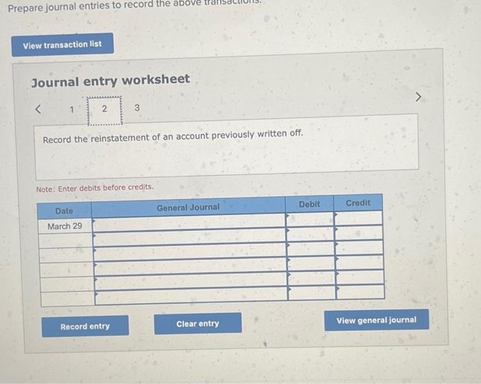 Solved Exercise 7-4 (Algo) Direct write-off method LO P1 | Chegg.com
