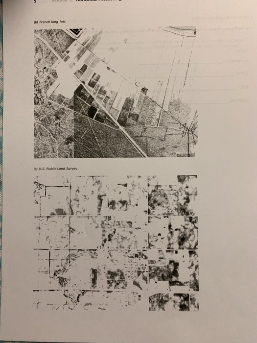 6. Give the USPLSS designations for the eight | Chegg.com