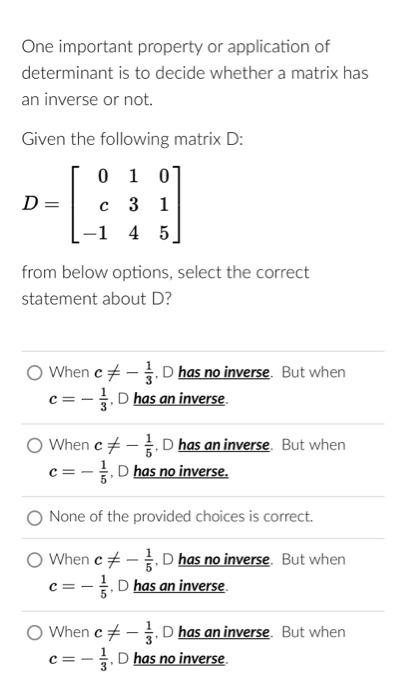 Solved Given a 2 by 2 matrix B2×2, the eigenvalues and their | Chegg.com