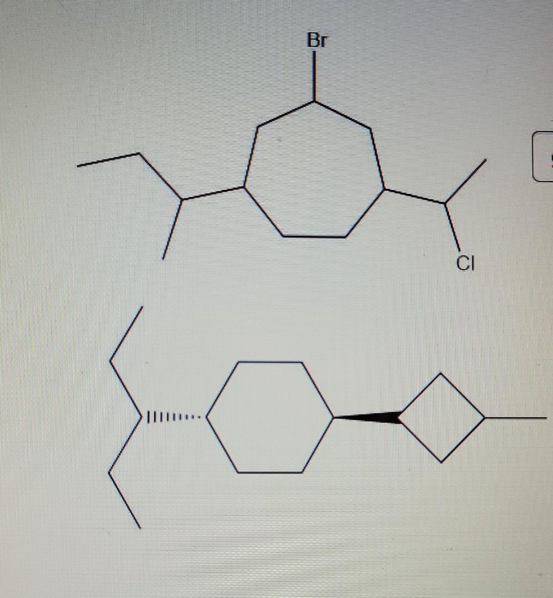 Solved Name the following according to IUPAC rules: | Chegg.com