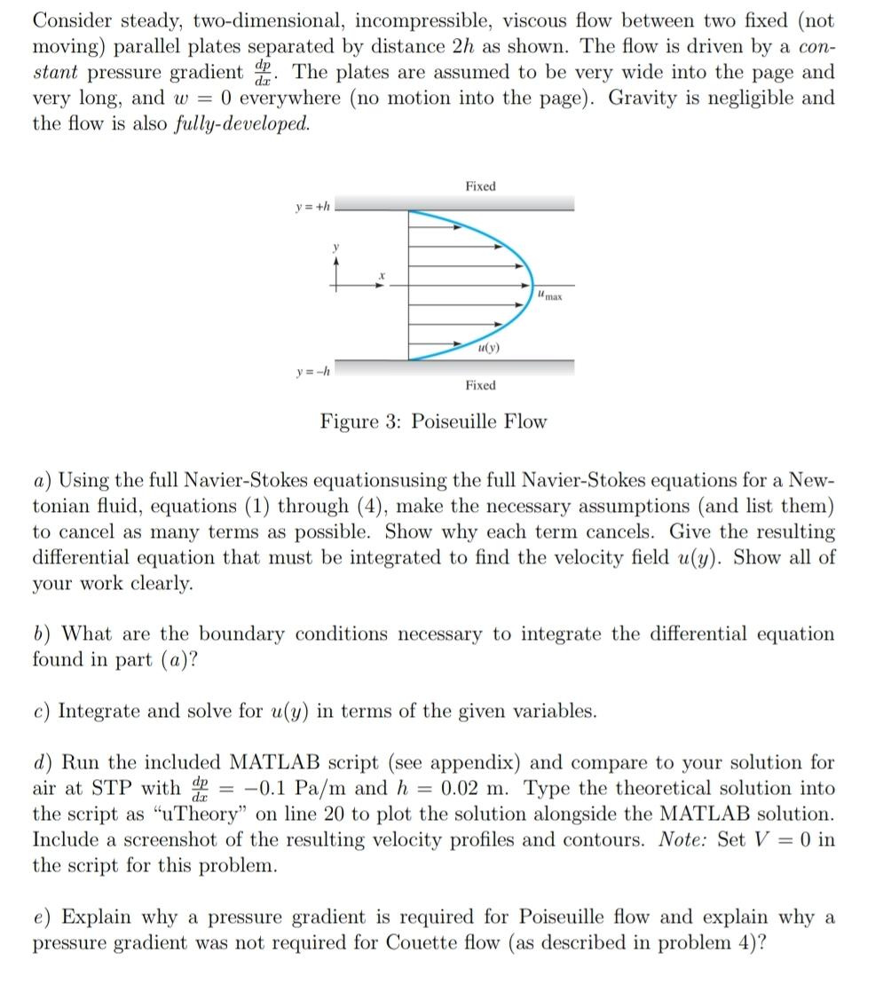 Solved Consider Steady Two Dimensional Incompressible
