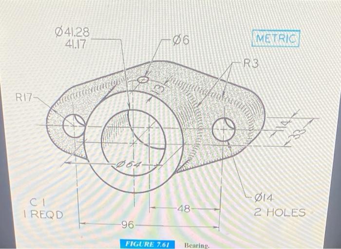 Solved SectionViens Create section drawing with dimentions | Chegg.com