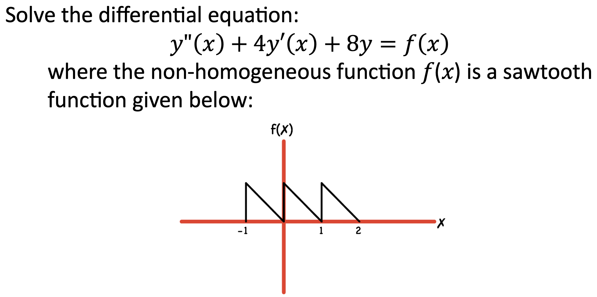 Solve the differential | Chegg.com