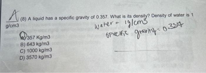 Solved (9) The illustration below shows an open container of | Chegg.com
