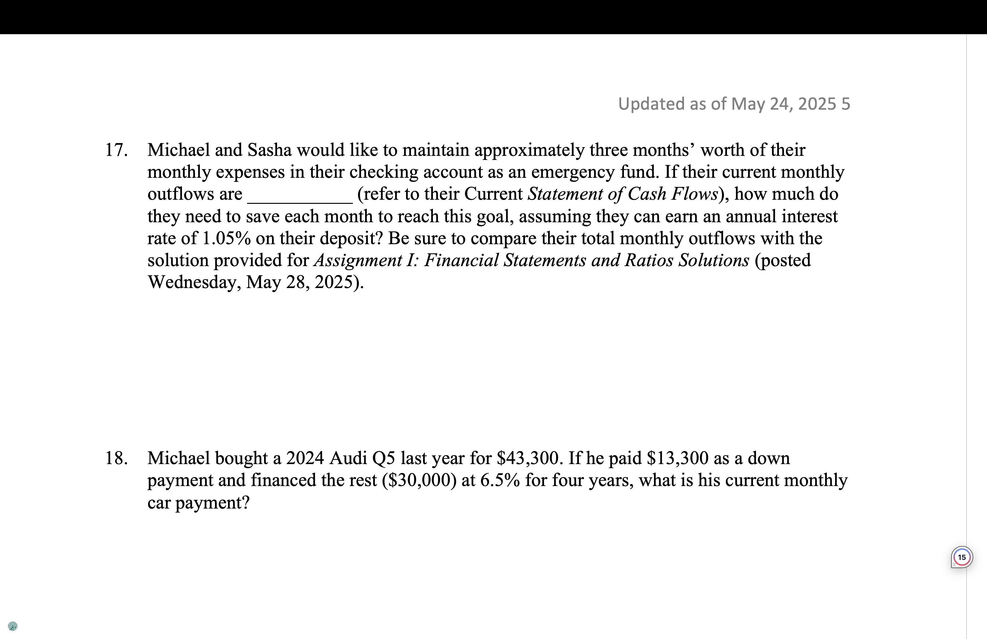 Solved Show all keystrokes (PV, FV, IY, PMT, ﻿& N) or | Chegg.com
