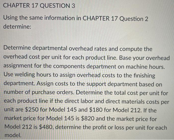 Solved CHAPTER 17 QUESTION 1 QUESTION 7. (PROBLEM 17-4A 9TH | Chegg.com