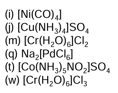 Provide systematic names for each of the following | Chegg.com