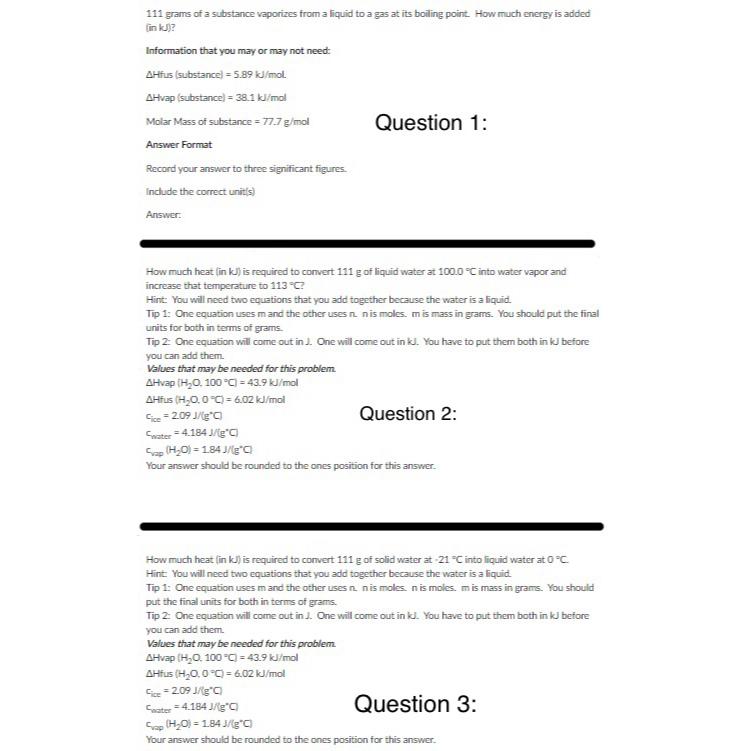 Solved Help needed with these 3 ﻿problems. Please show work! | Chegg.com
