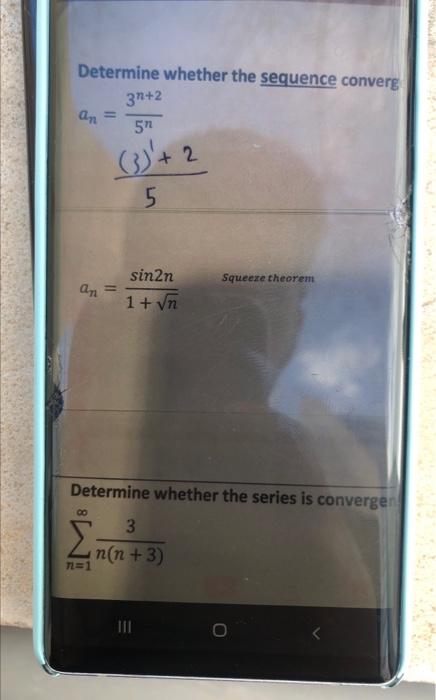 Solved Determine whether the sequence converg | Chegg.com