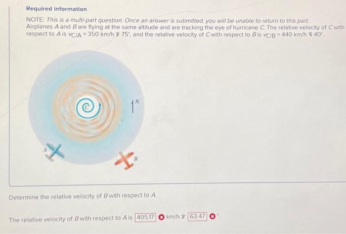 Solved Required information NOTE: This is a multi-part | Chegg.com