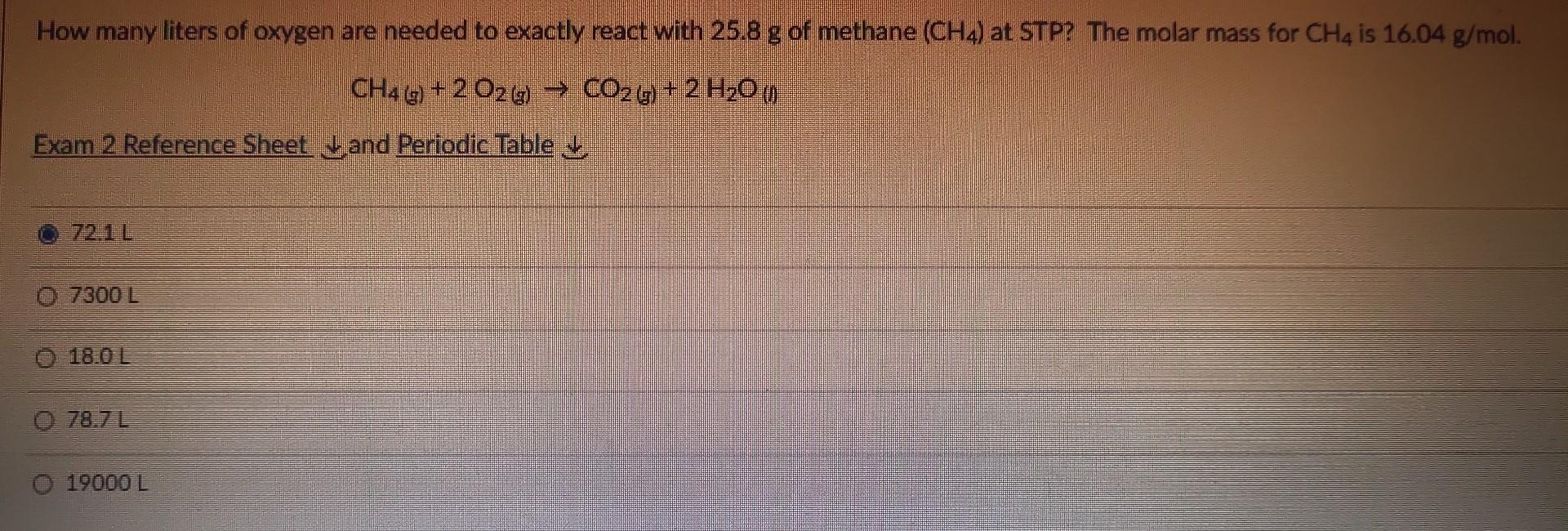 Solved How many liters of oxygen are needed to exactly react | Chegg.com