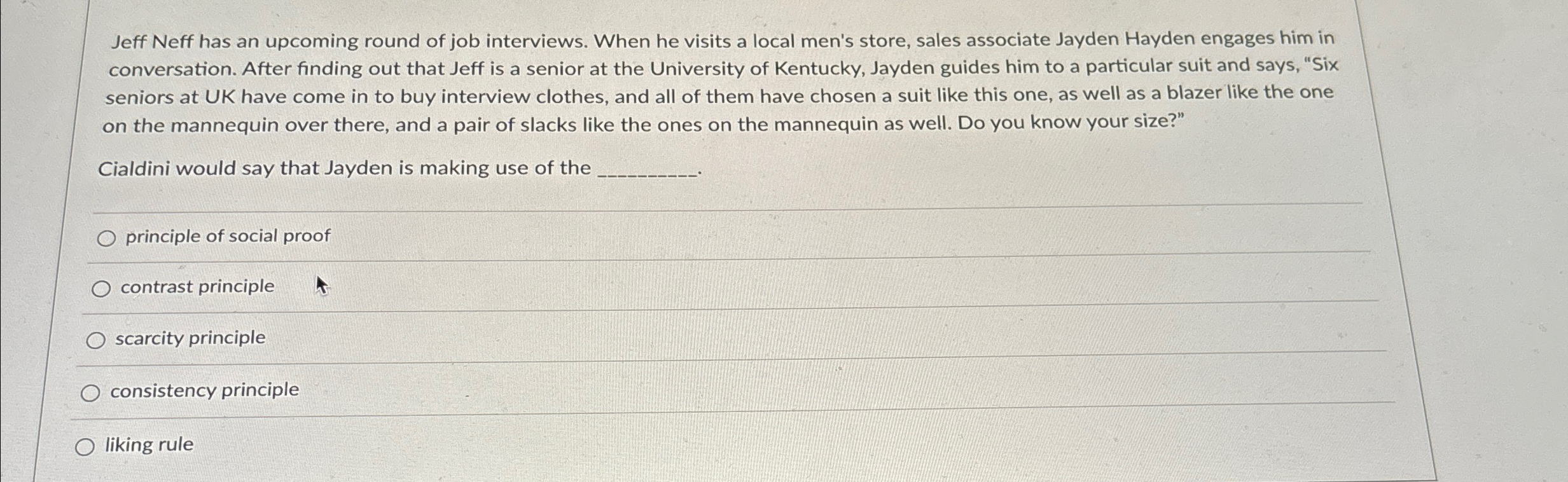 Solved Jeff Neff has an upcoming round of job interviews. | Chegg.com