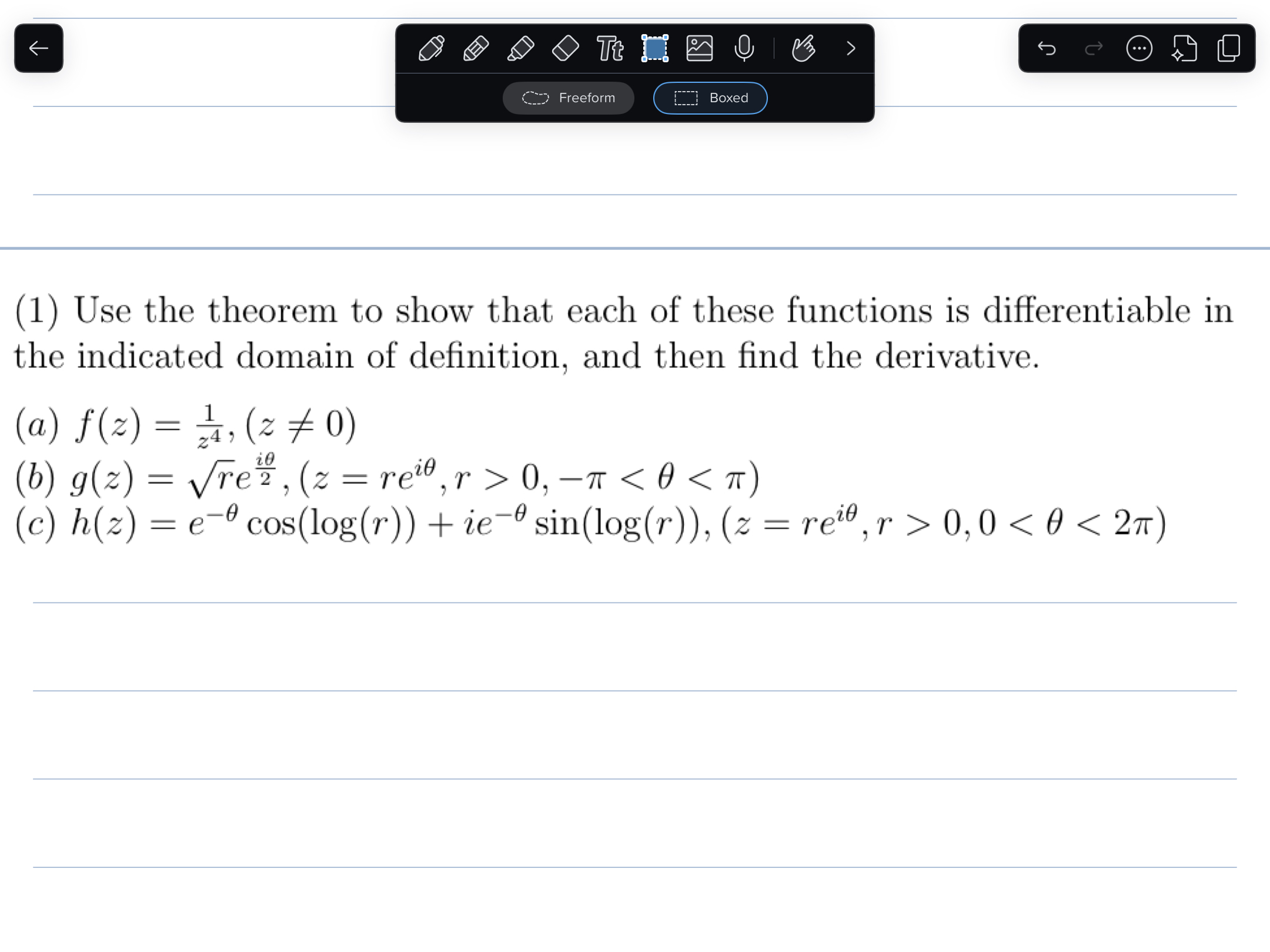 (1) ﻿Use the theorem to show that each of these | Chegg.com