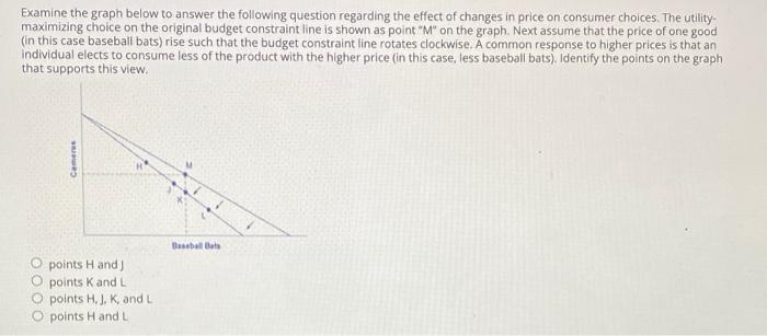 Solved Examine the graph below to answer the following | Chegg.com