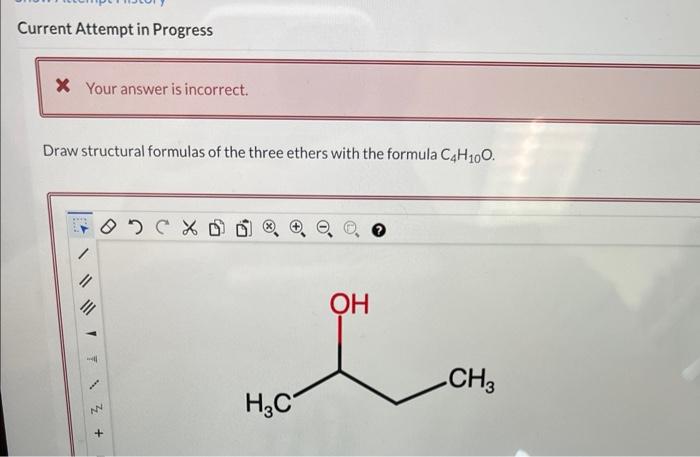 Solved Current Attempt in Progress Your answer is incorrect. | Chegg.com