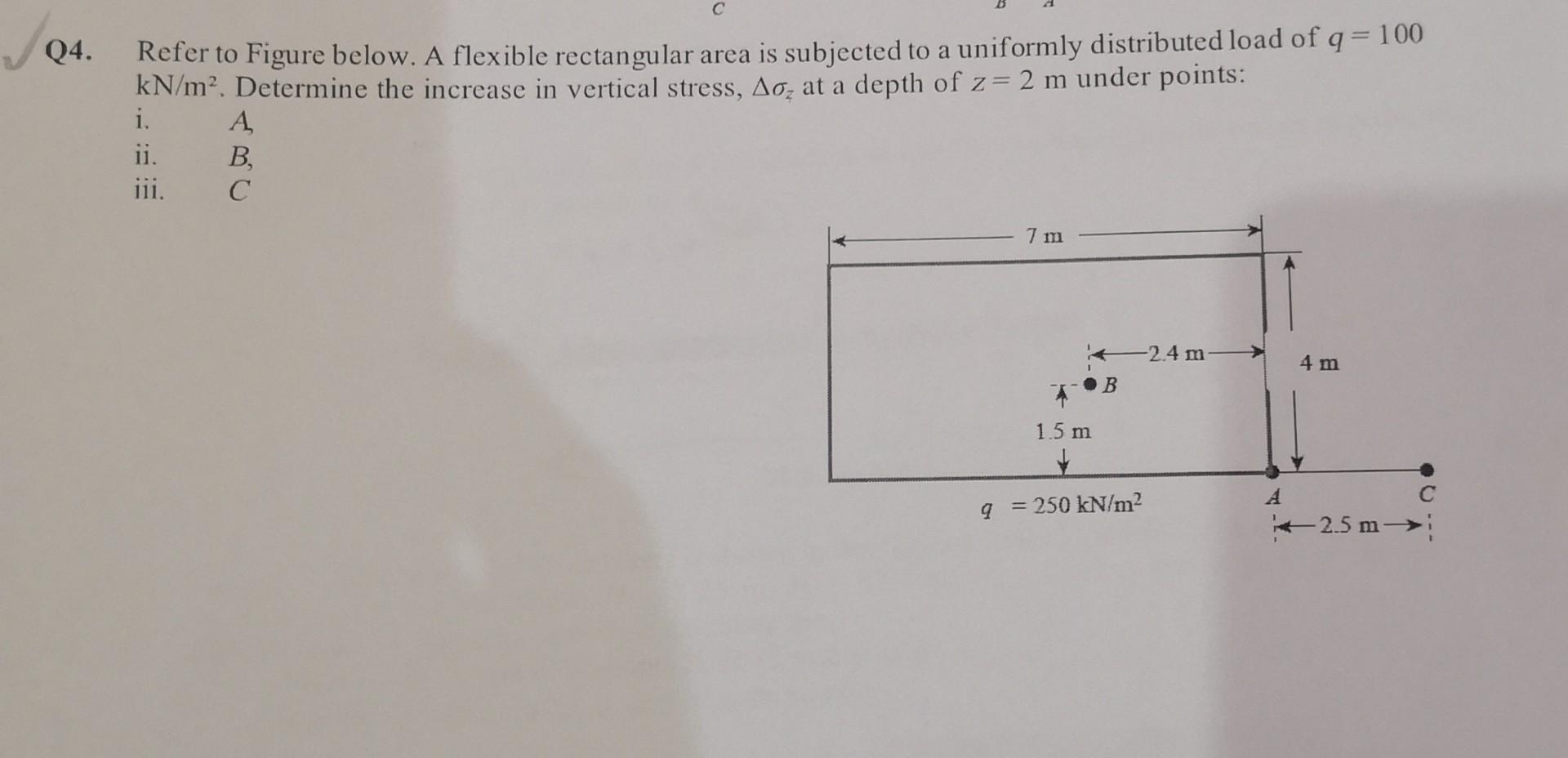Solved 4. Refer to Figure below. A flexible rectangular area | Chegg.com