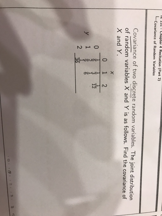 Solved Mapter 4 Recitation (Part 1) E 231 - Chapter 4 | Chegg.com