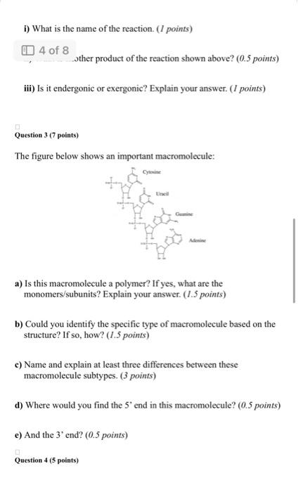 Solved Name: Student number: This completed assignment must | Chegg.com