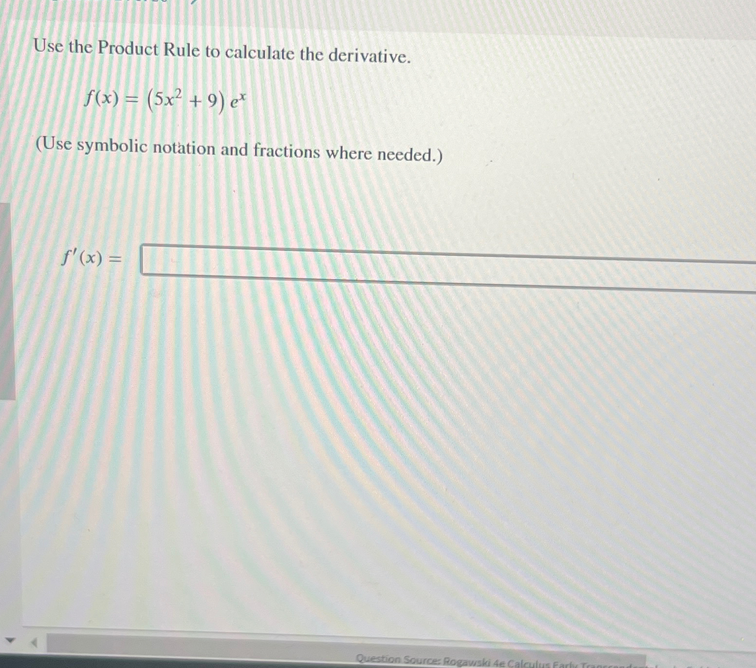 Solved Use the Product Rule to calculate the | Chegg.com