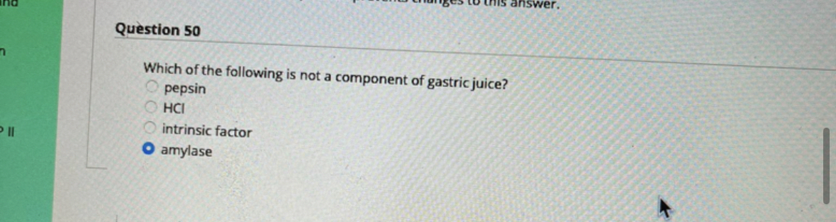 Solved Question 50Which of the following is not a component | Chegg.com
