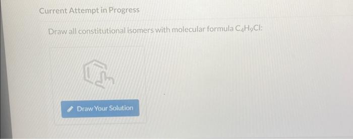 Solved Draw all constitutional isomers with molecular | Chegg.com