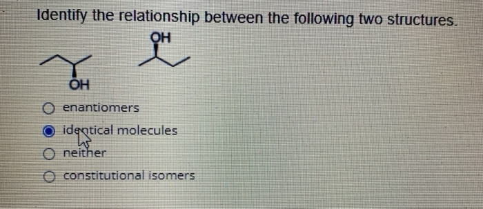 Solved Identify the relationship between the following two | Chegg.com